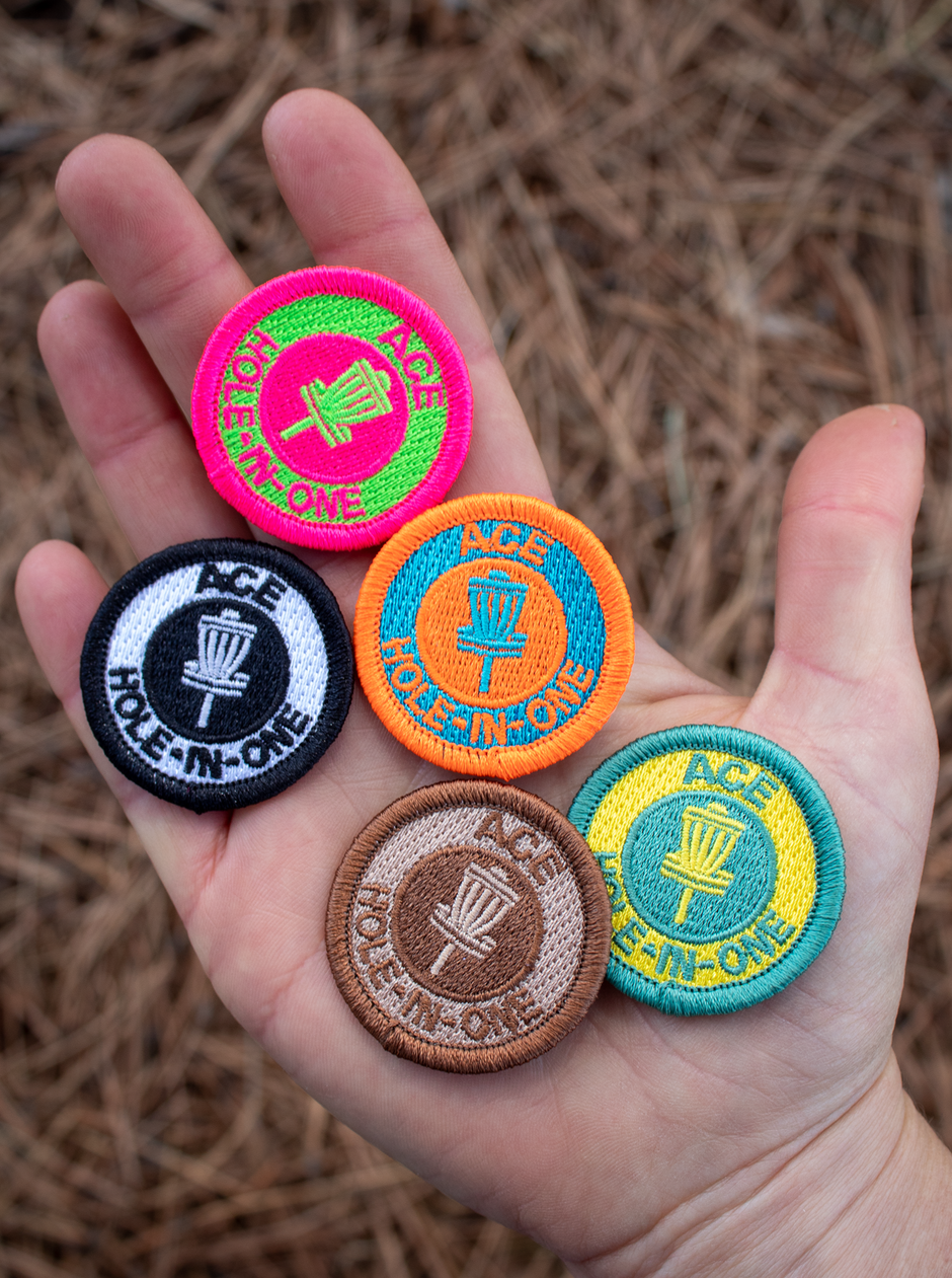 Disc Golf Ace Patches | Disc Golf Patches