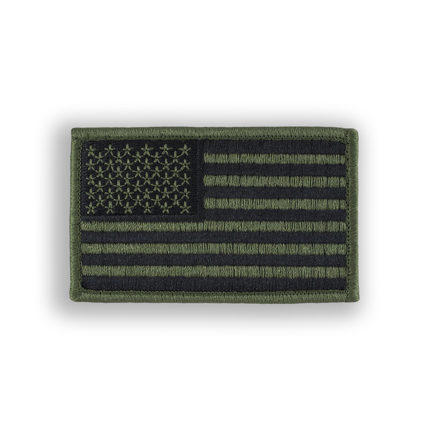 US Flag OD Green – Disc Golf Patches